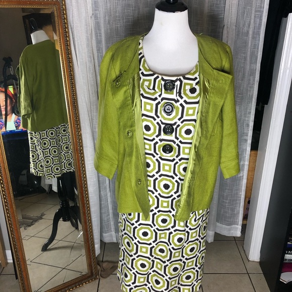 Kenar | Dresses | Ladies Linen Dress W Jacket | Poshmark